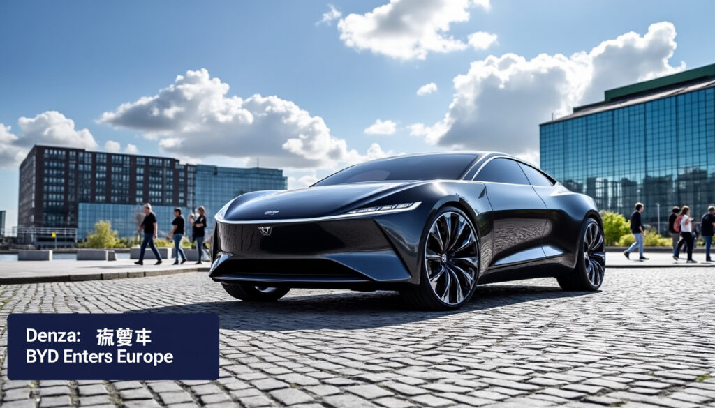 Denza : BYD fait son entrée en Europe avec des voitures électriques ...