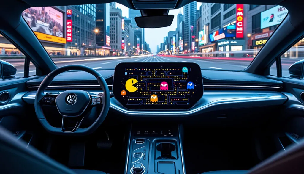 Volkswagen introduces Pac-Man as entertainment in its vehicles