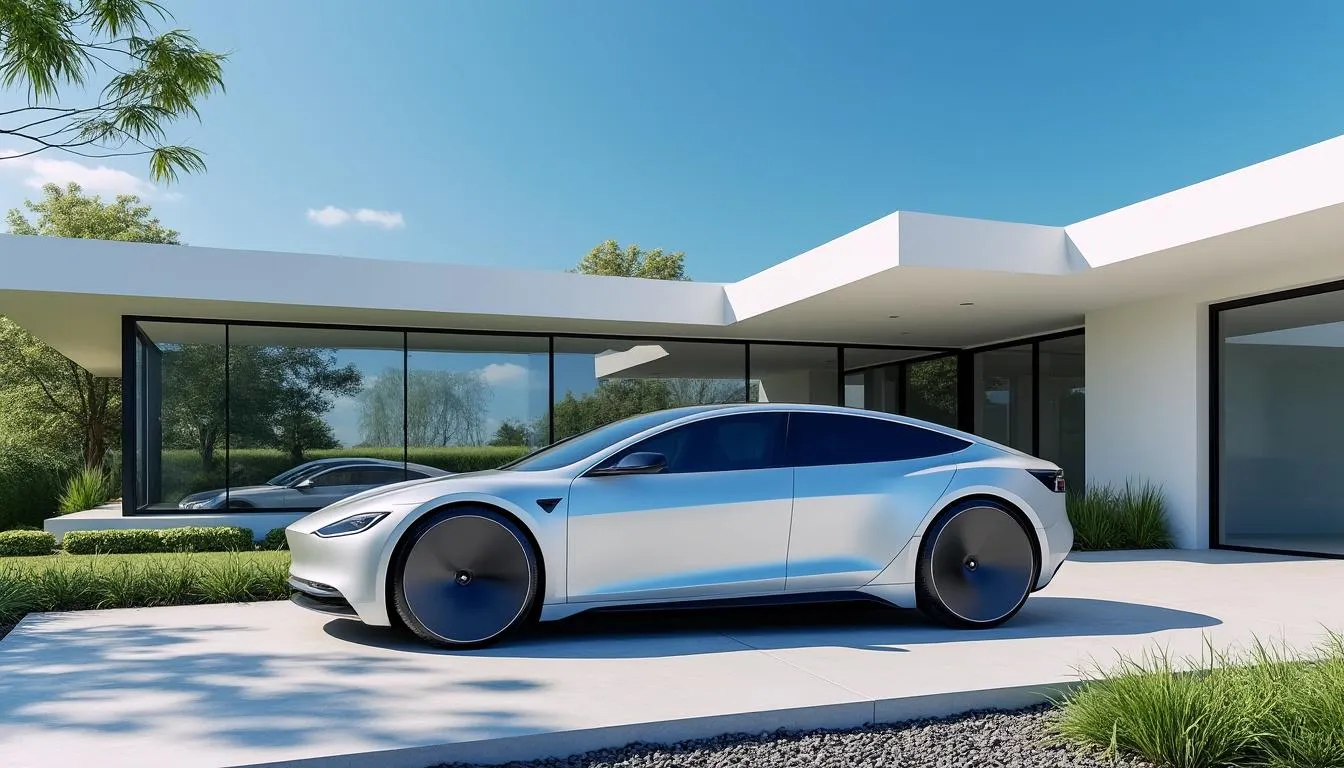 Seu Tesla do futuro cruzará o limiar de sua casa de forma autônoma, uma ...