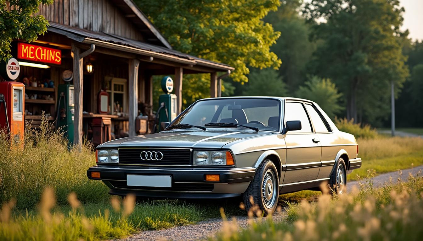 découverte de l’Audi 80 GTE de 1976 : un voyage dans le temps
