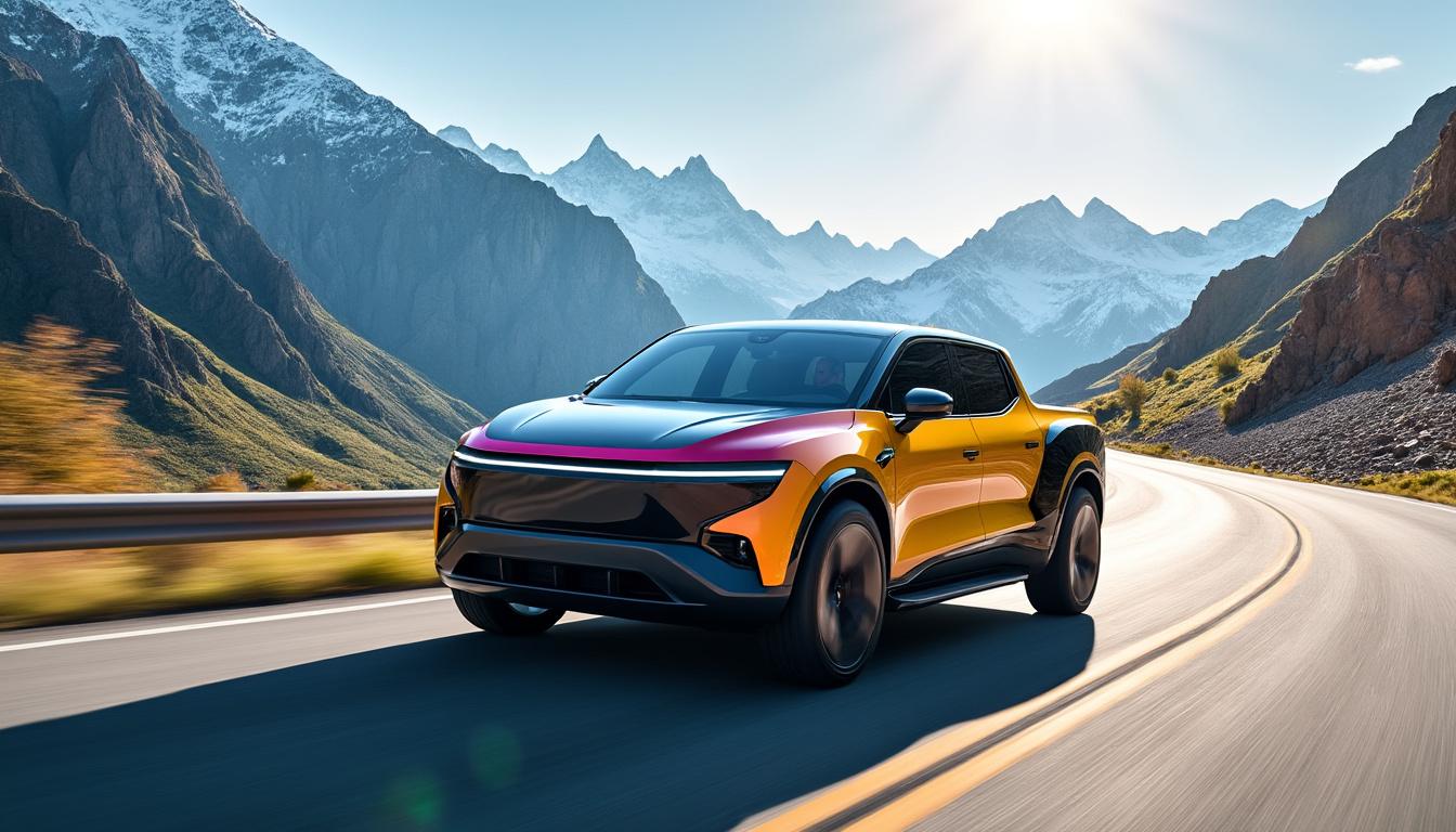 Un exploit sans précédent : ce pick-up électrique atteint 1 704 km d ...